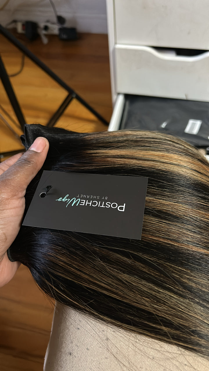 Human Hair Bundles and Closure, Glueless Wigs | Postiche Wigs